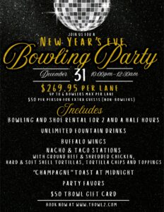 NEW YEARS EVE – T-Bowl II
